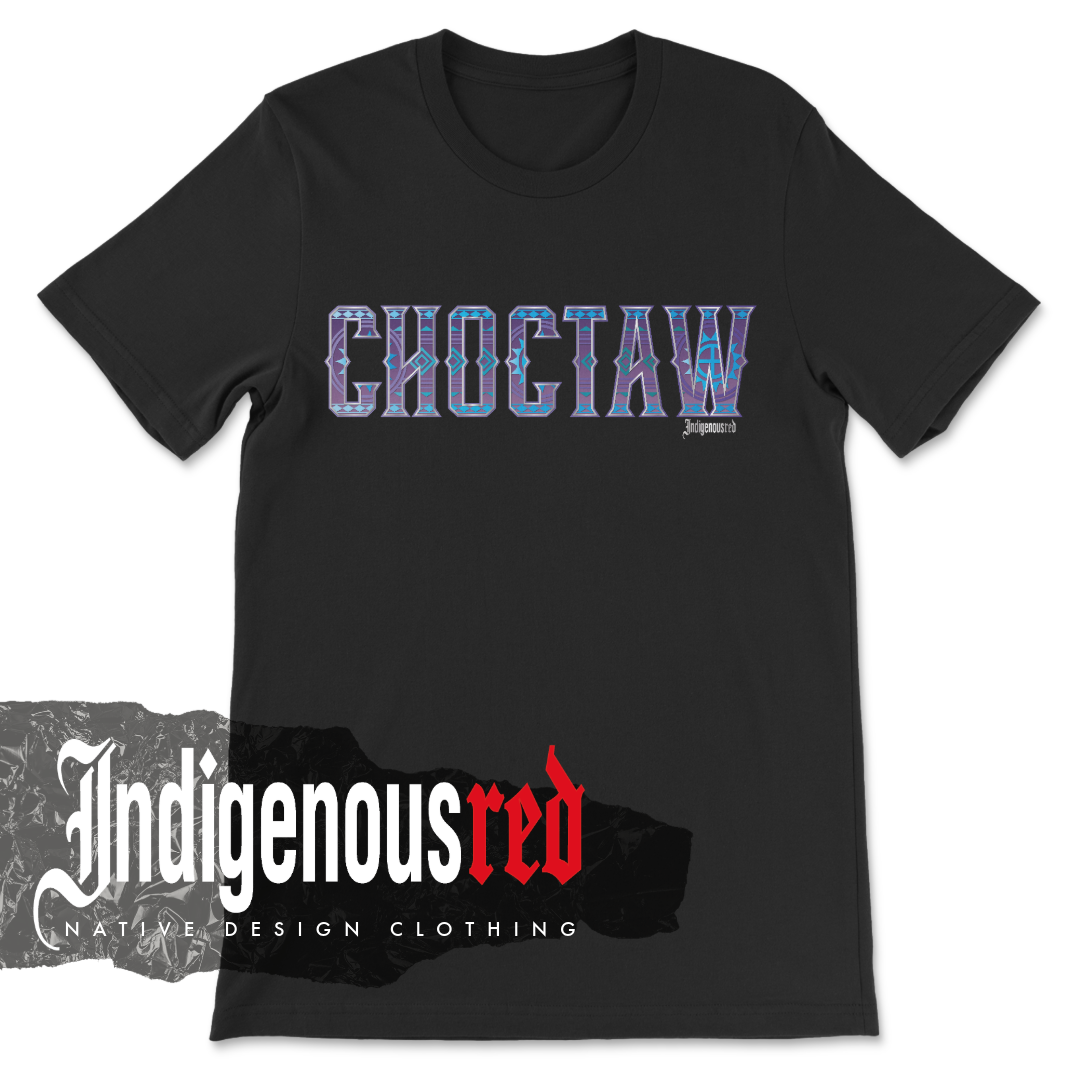 Choctaw Pattern 25 Adult T-Shirt – IndigenousRed